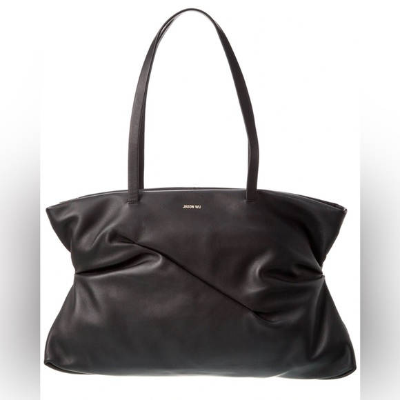 Jason Wu | Bags | Jason Wu Lyla Ruched Tote Bag Black | Poshmark